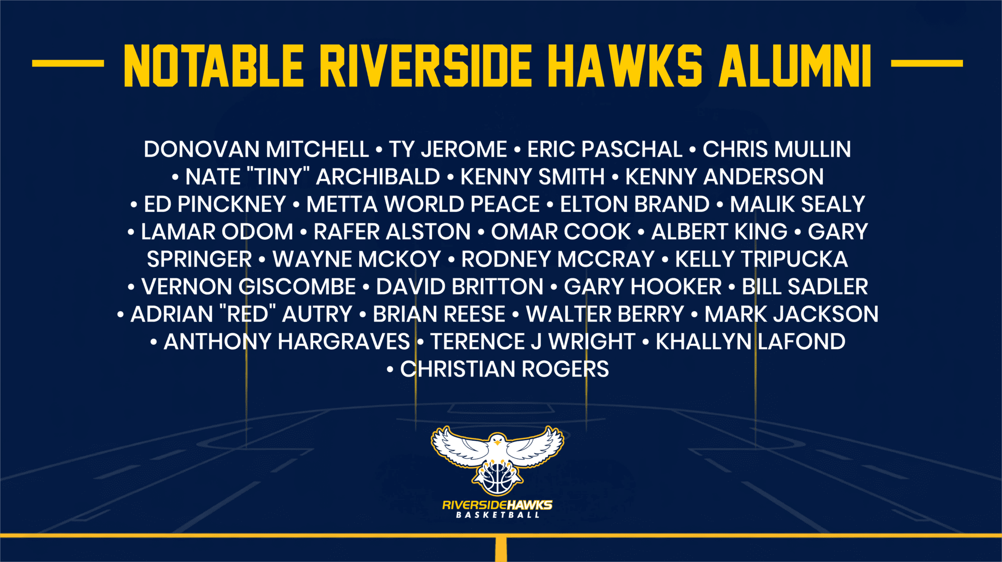 2025 Annual Gala | Riverside Hawks