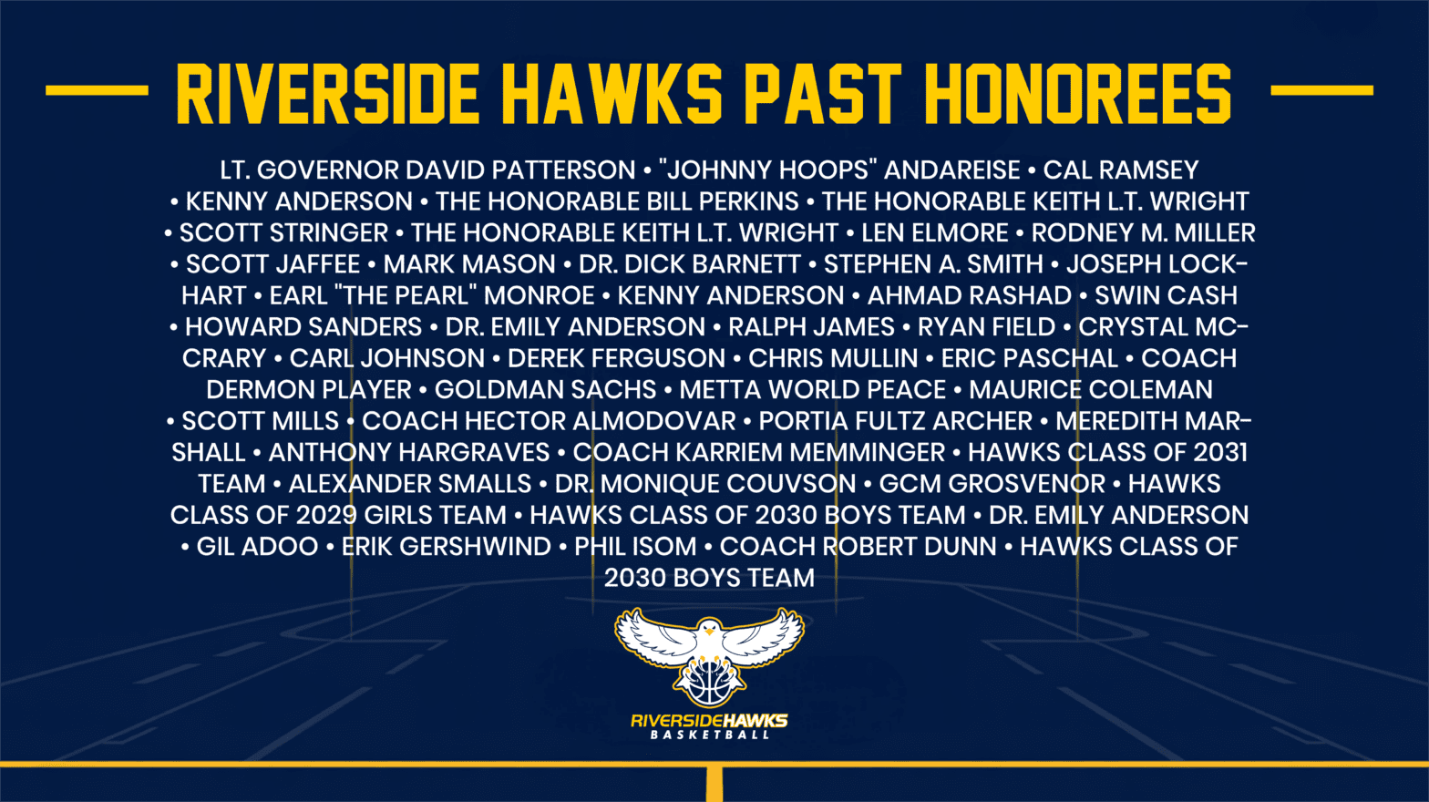 2025 Annual Gala | Riverside Hawks